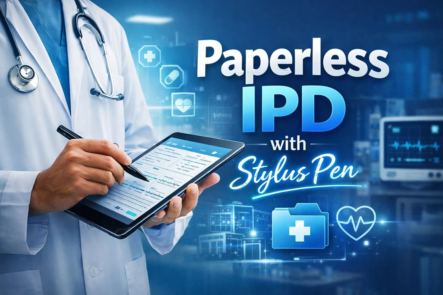 Switch to Paperless IPD with Stylus Pen and digitize inpatient ...